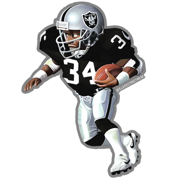 Bo Jackson / Raiders Sticker – ILLKids StreetWear
