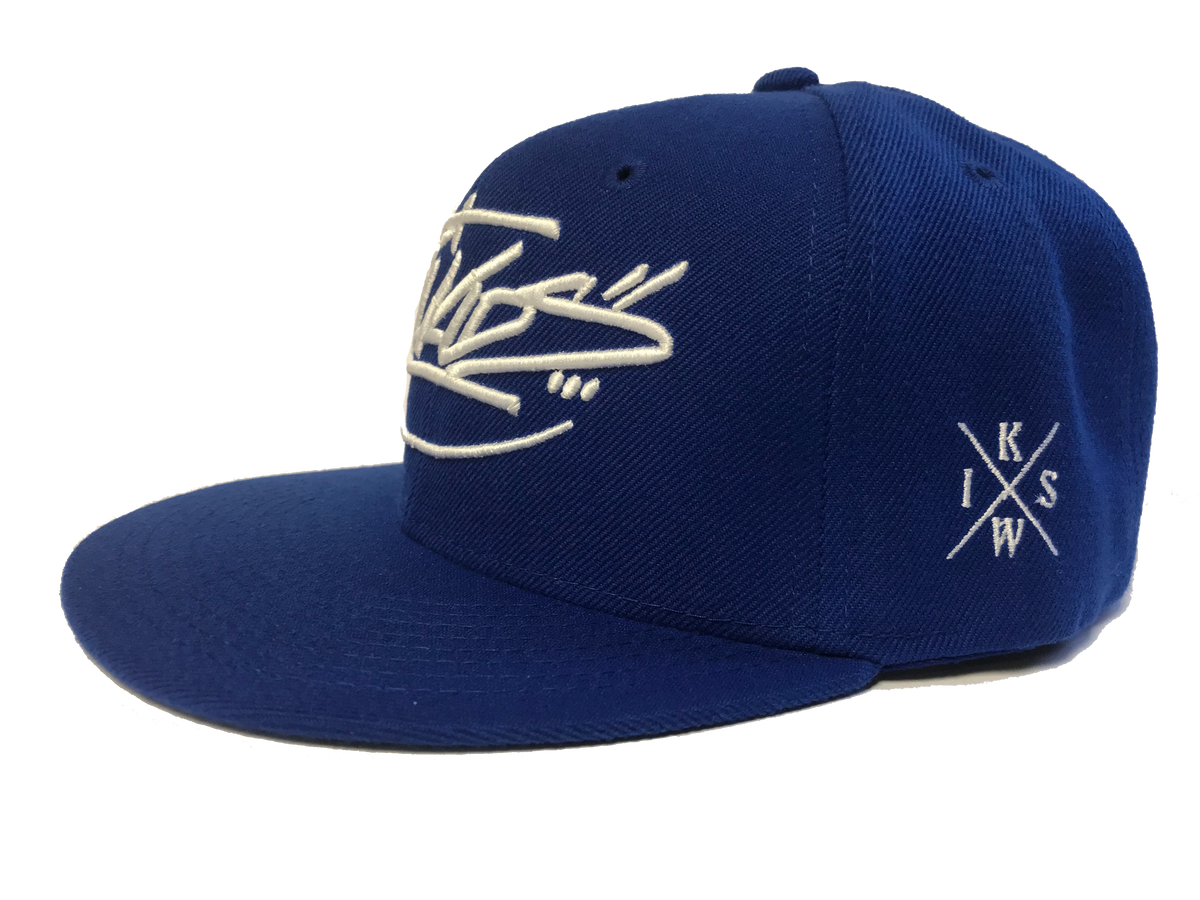 IKSW Handstyle Royal Blue Snapback – ILLKids StreetWear